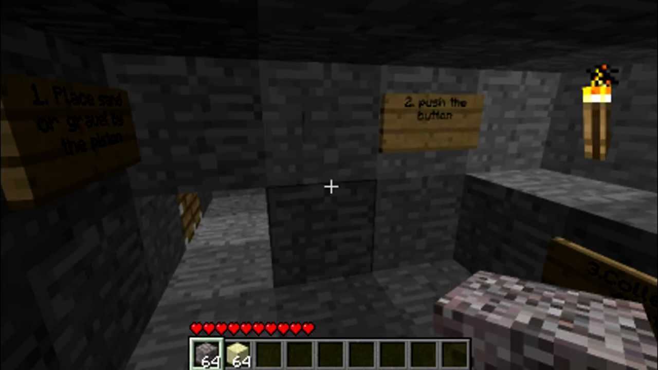 Minecraft: Flint Maker Machine - YouTube