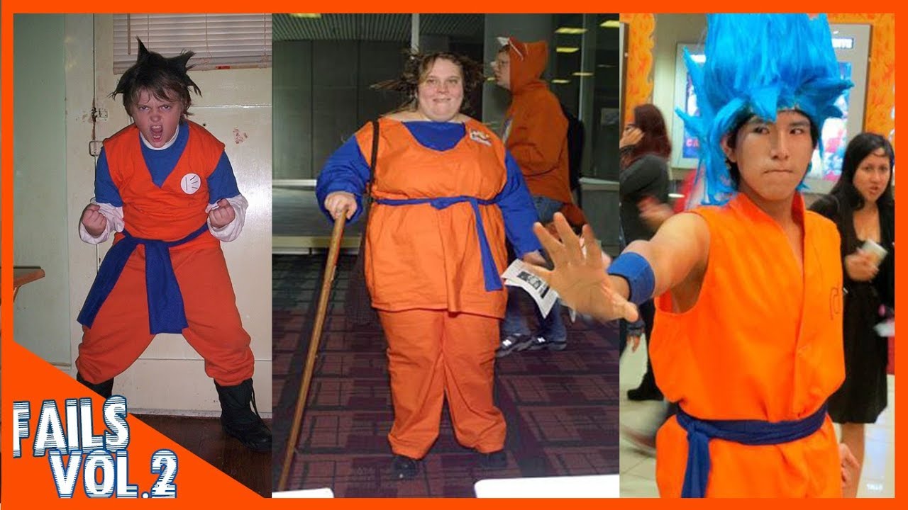 Los peores Cosplays de: Dragon Ball (Goku) | MarooStation - YouTube