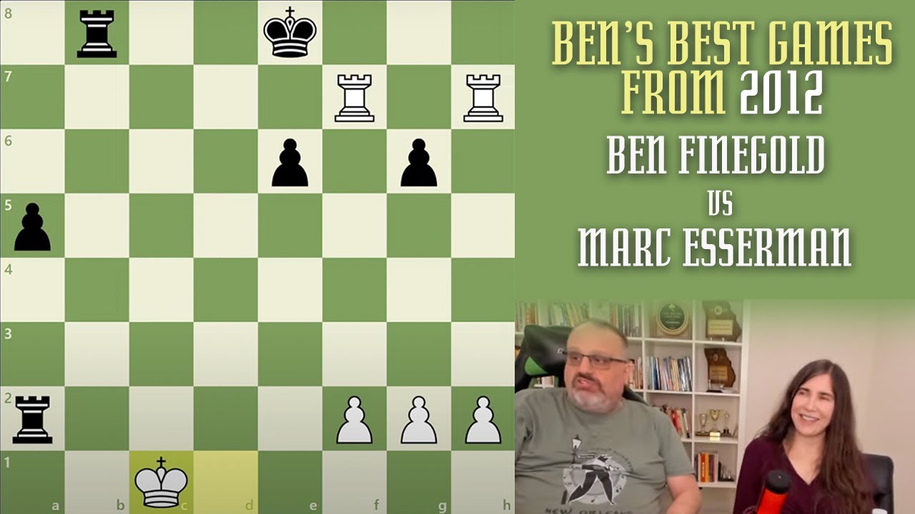 Ben's Best from 2012: Ben Finegold vs Marc Esserman - YouTube