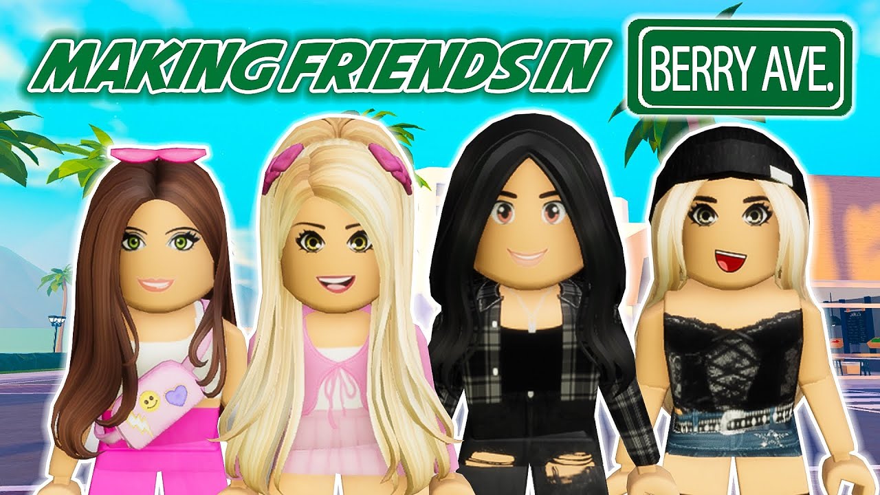 MAKING NEW FRIENDS IN BERRY AVENUE! - YouTube
