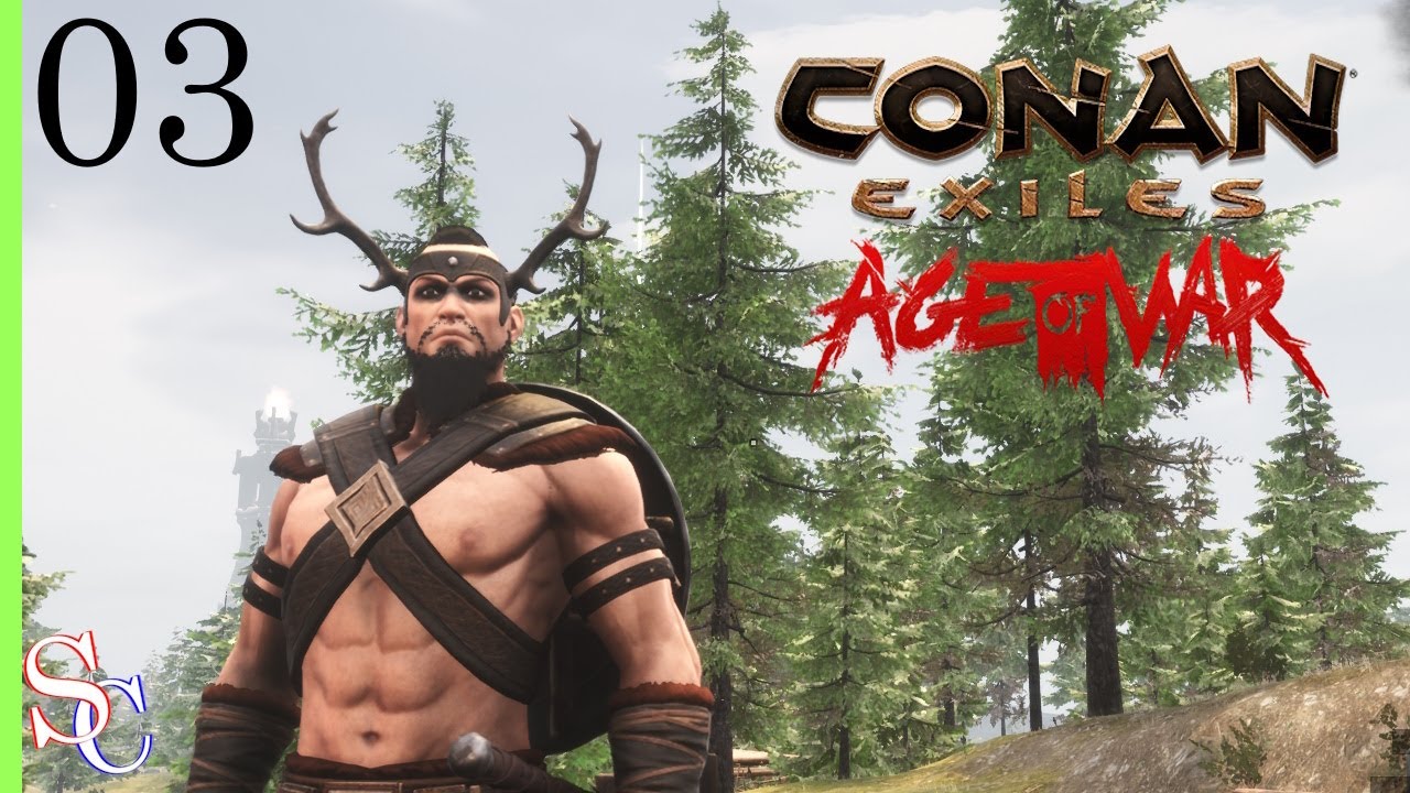 Conan Exiles house work 3of5 - YouTube