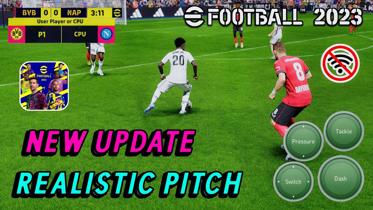 Fifa 16 Mobile Finally Realistic Pitch And Efootball 23 Patch Update