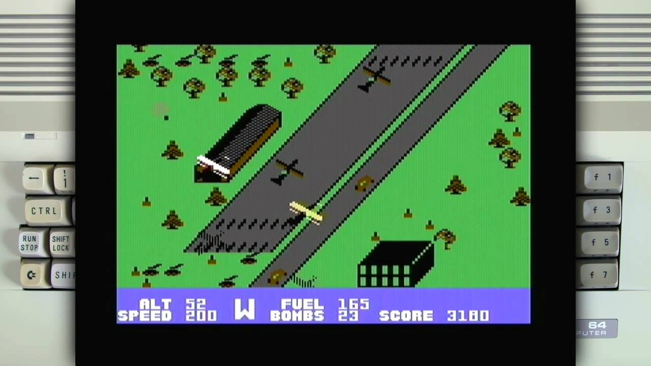 Blue Max on a Commodore 64 - YouTube