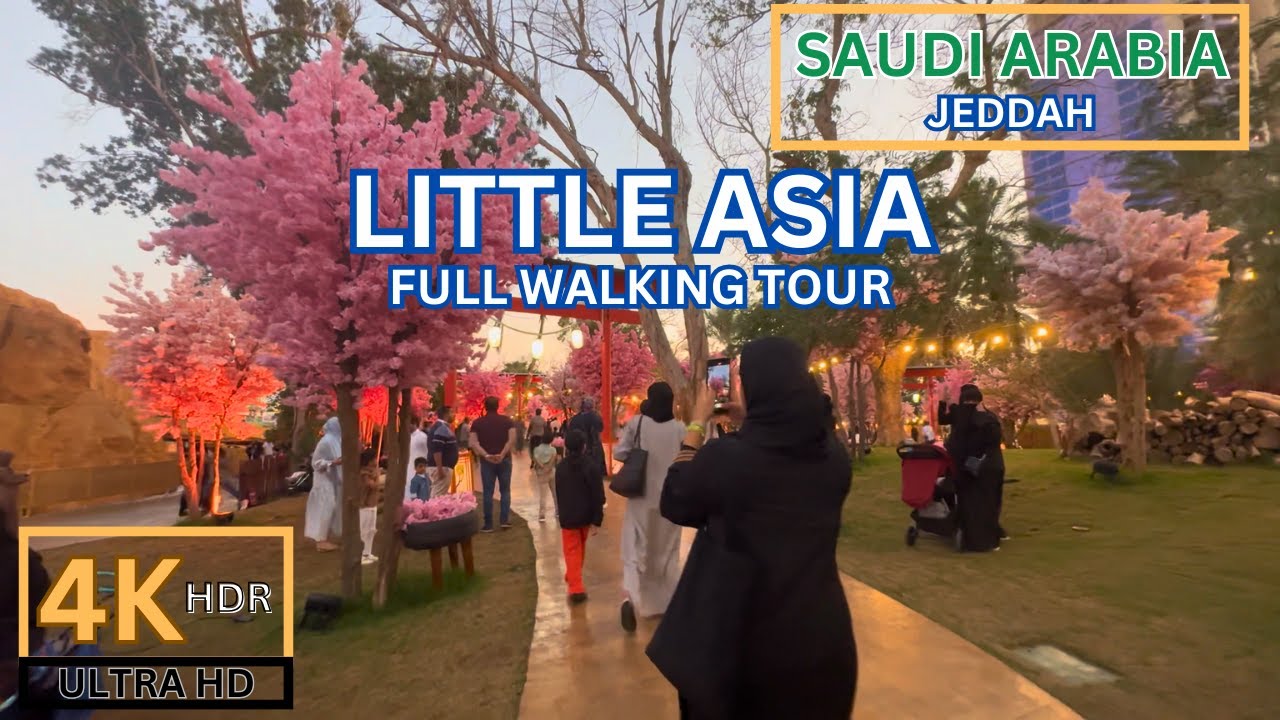 [4K] HDR Little Asia - Full Walking Tour - Jeddah, Saudi Arabia - YouTube