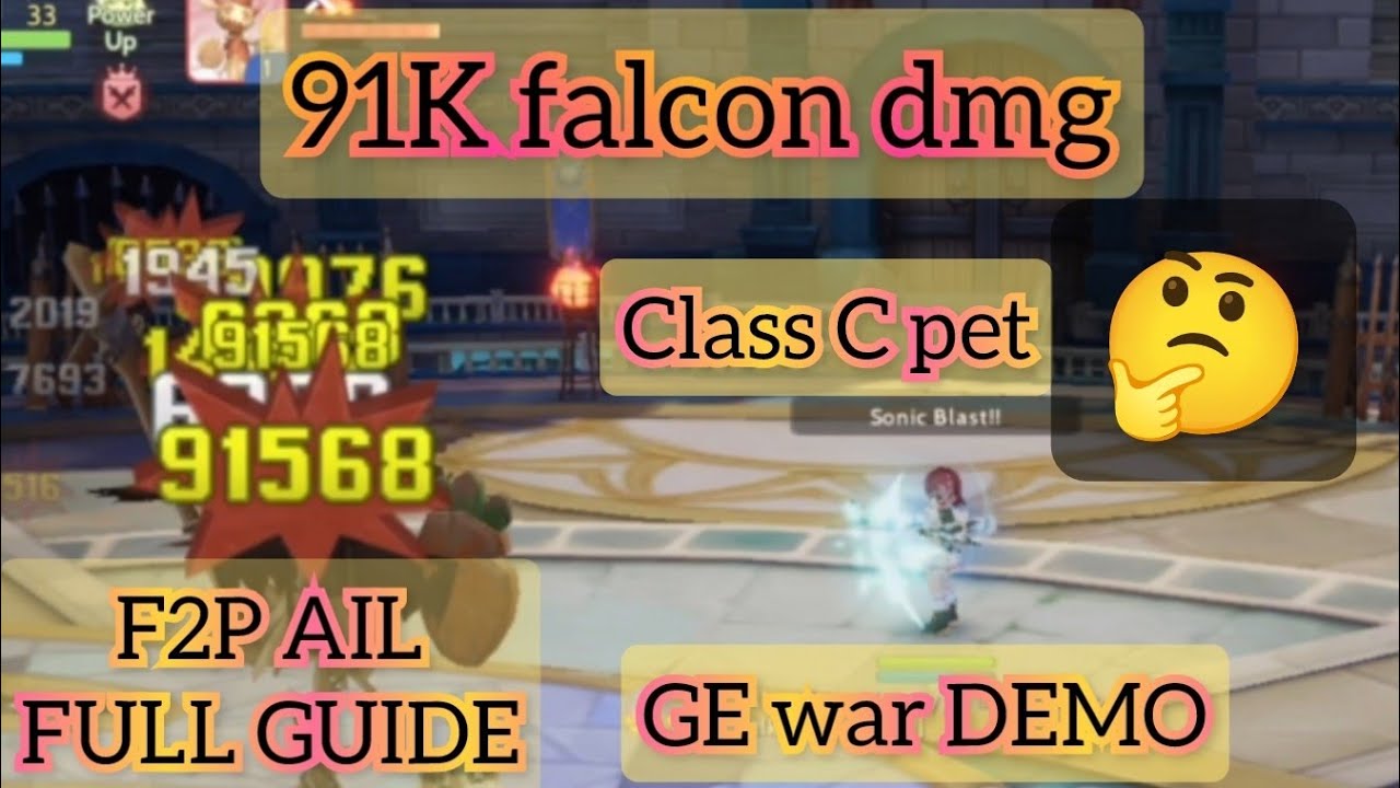 Sniper/Hunter AIL falcon bow lvl80 F2P falcon full build & war GE ...