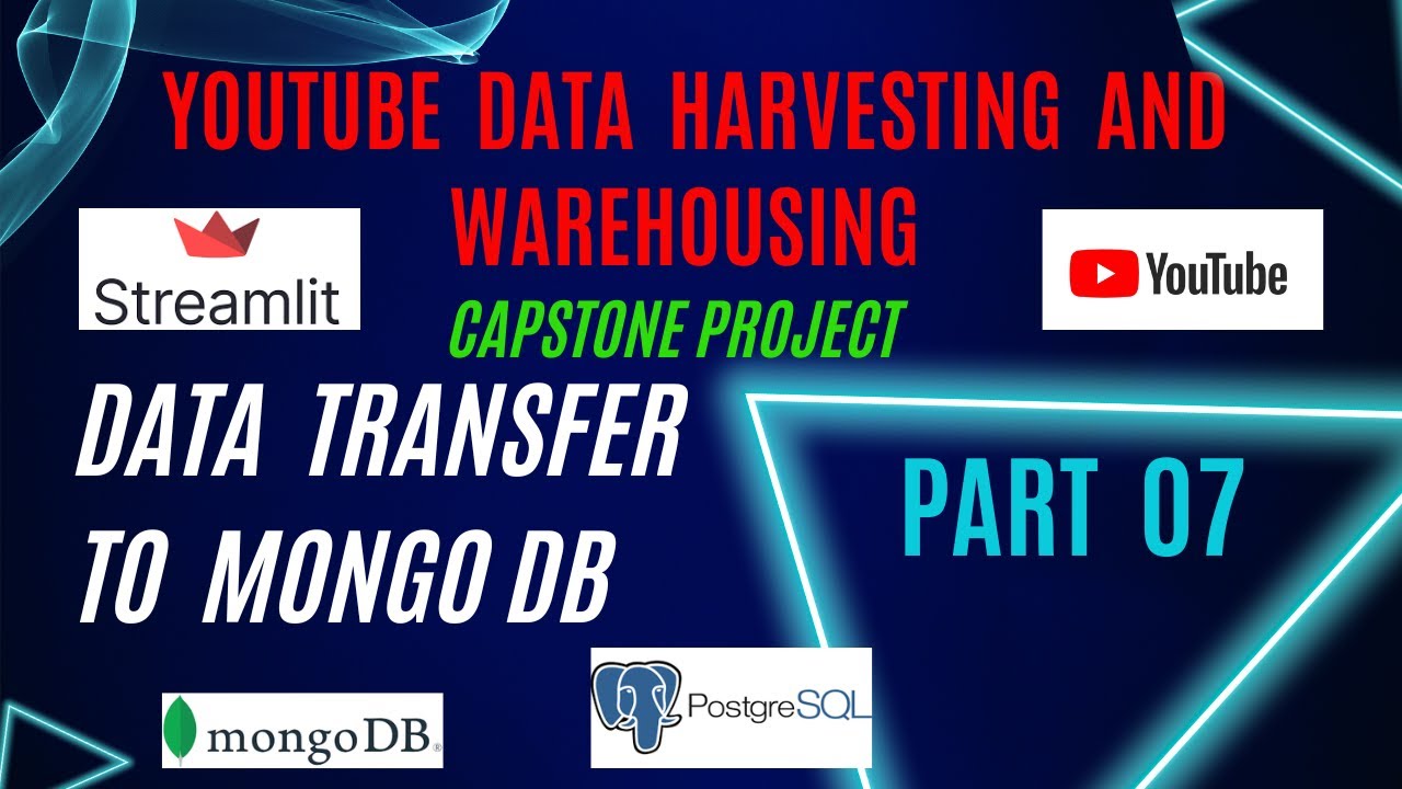 Youtube Data Harvesting And Warehousing Using Mongodb Sql And Streamlit Tamil Insert To
