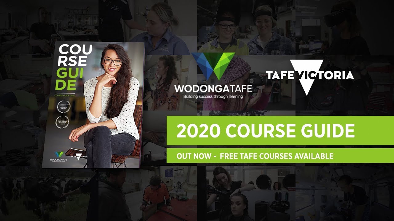 Wodonga TAFE's 2020 Course Guide is out now! - YouTube
