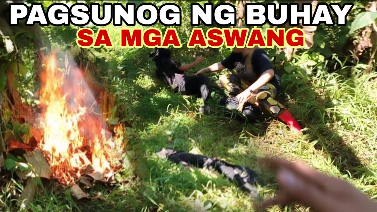 PAGSUNOG NG BUHAY SA MGA ASWANG #horror #intense #kritikal @DYOLEIKSTV ...