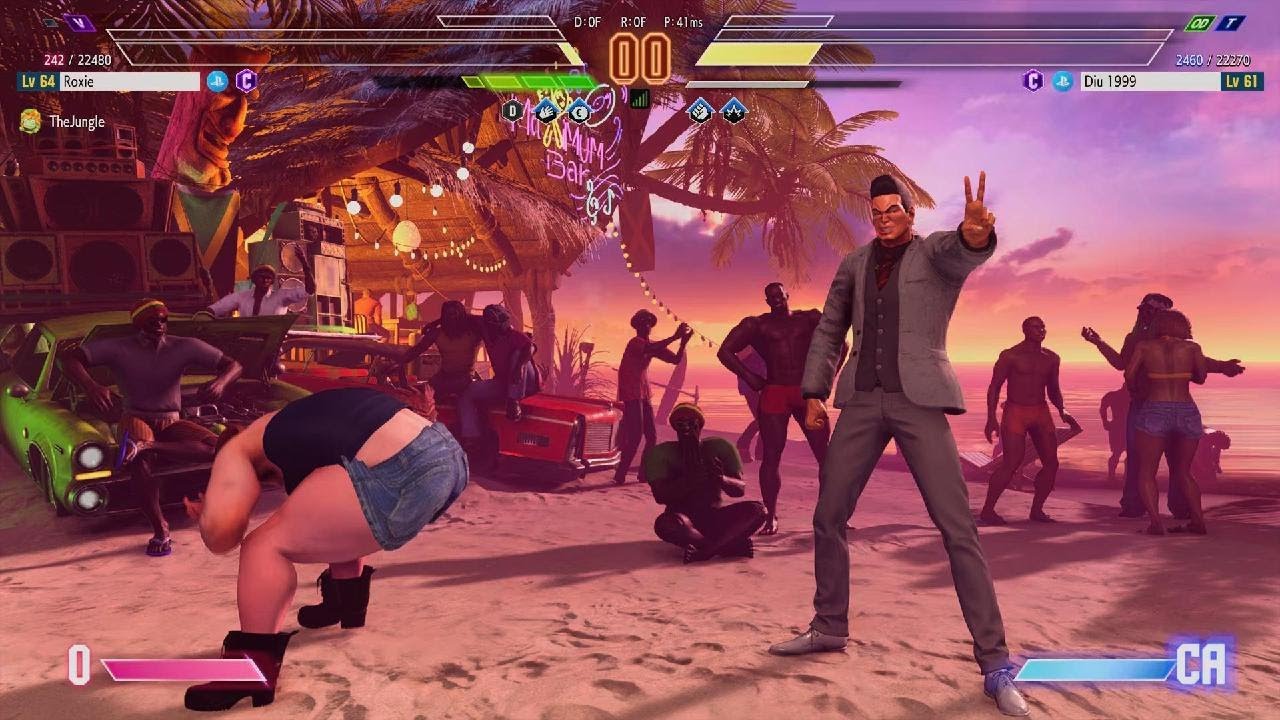 Street Fighter 6 Kiryu VS Dead Rising COP RQ - YouTube