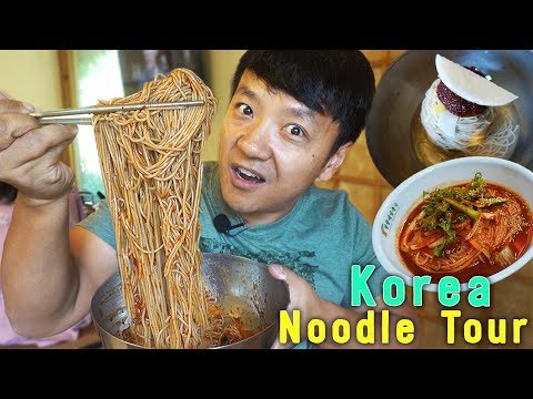 TRADITIONAL Korean Noodle Tour in South Korea