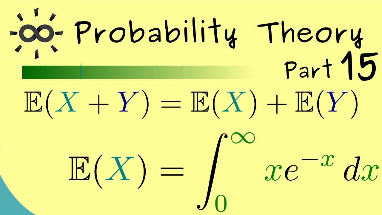 Probability Theory Part 15 Properties Of The Expectation YouTube Probability Theory Part 15 Properties Of The Expectation YouTube