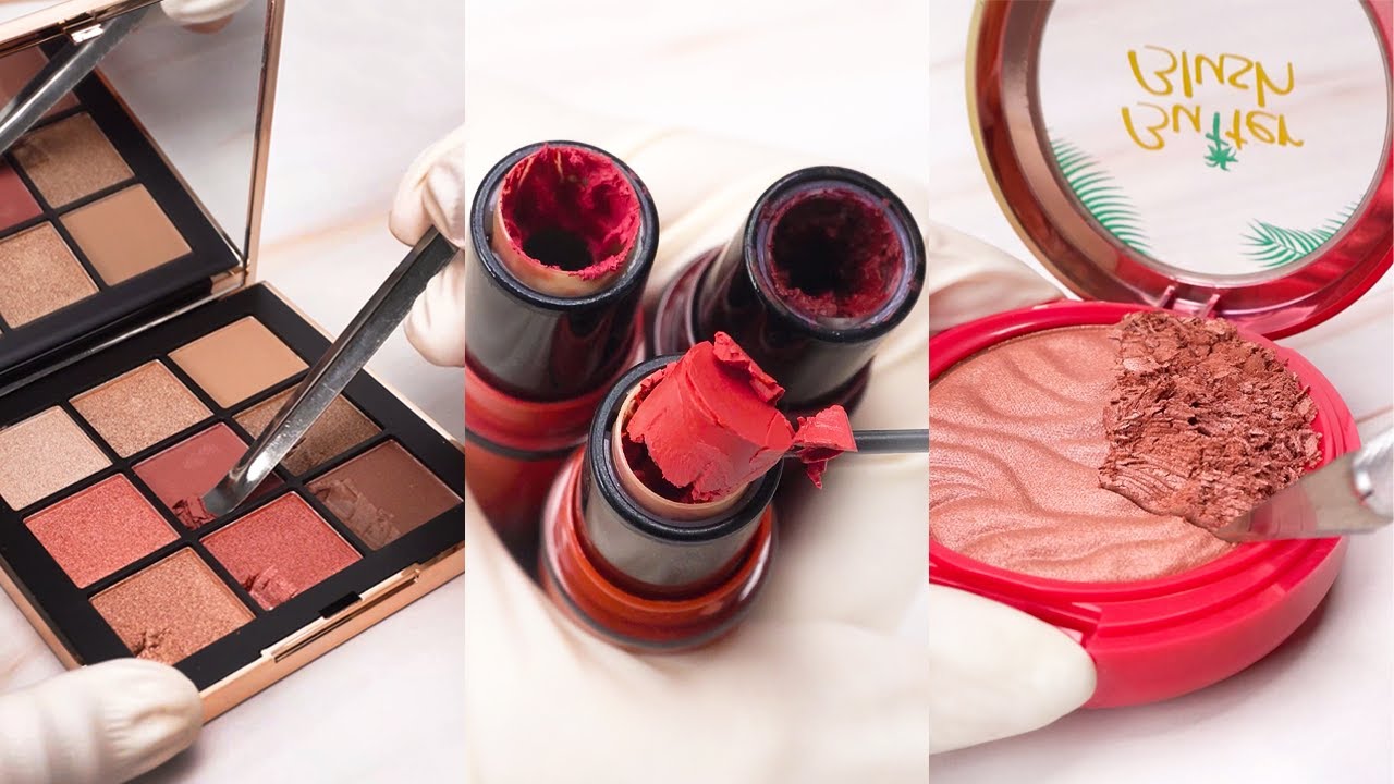 Satisfying Makeup Repair💄Cosmetic Up! Easy Solutions For Damaged Makeup ...