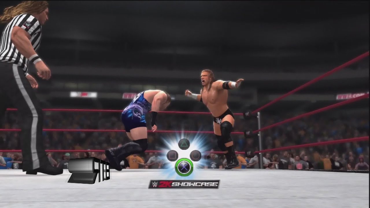 WWE 2K15 2K Showcase Best Friends,Bitter Enemies RVD vs Triple H ...