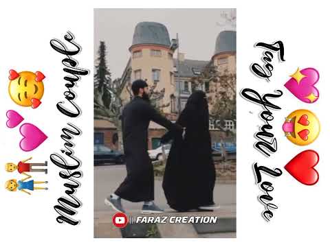 Muslim couples status 💕|| muslim couple whatsapp status|| couple goals 2022 || Muslim couple status