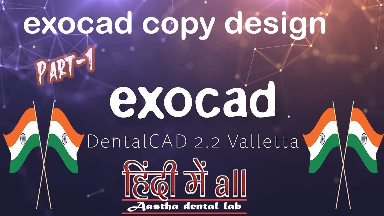 Copy ofexocad bridge design || exocad crown design || exocad bar design ...