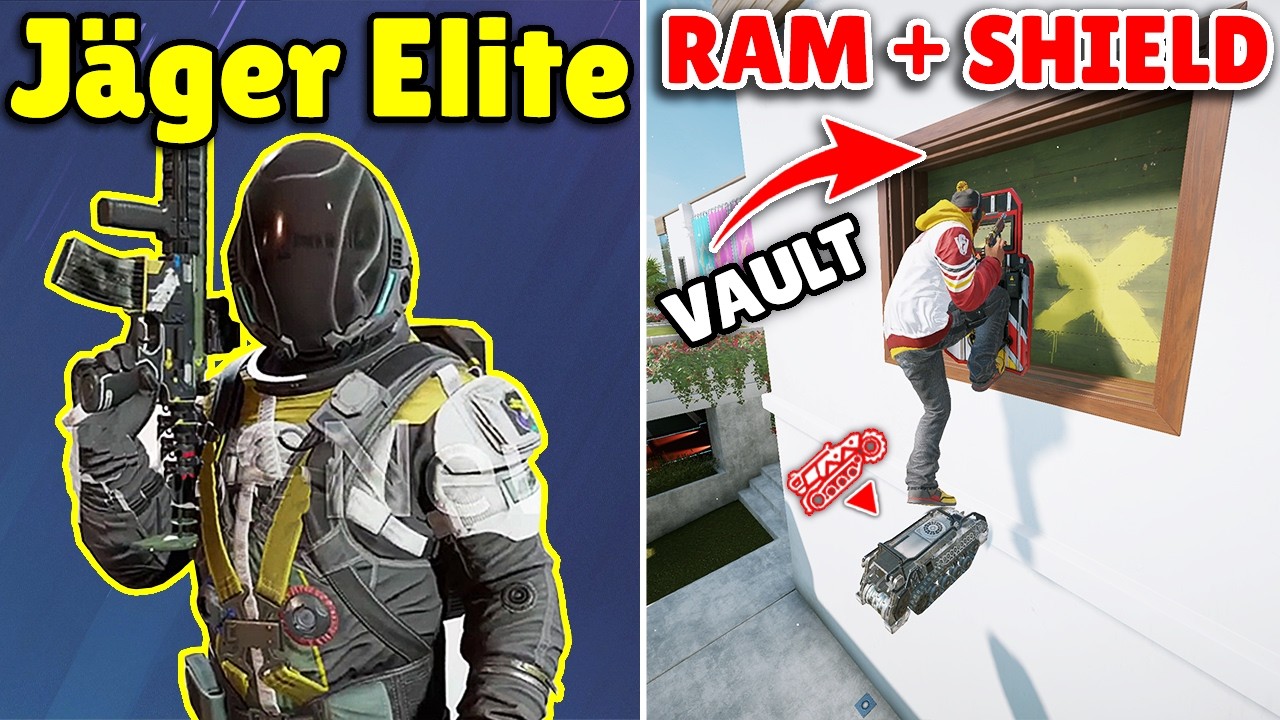 Jäger is Finally Getting a NEW Elite Skin | 200 IQ Shields Rush Trick ...