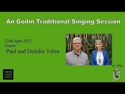 Paul and Deirdre Tobin 22nd April 2022 - YouTube