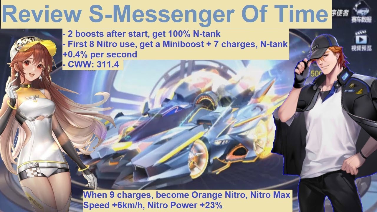 NEW Meta S-league Car? Review S-Messenger Of Time 【QQ Speed Mobile ...