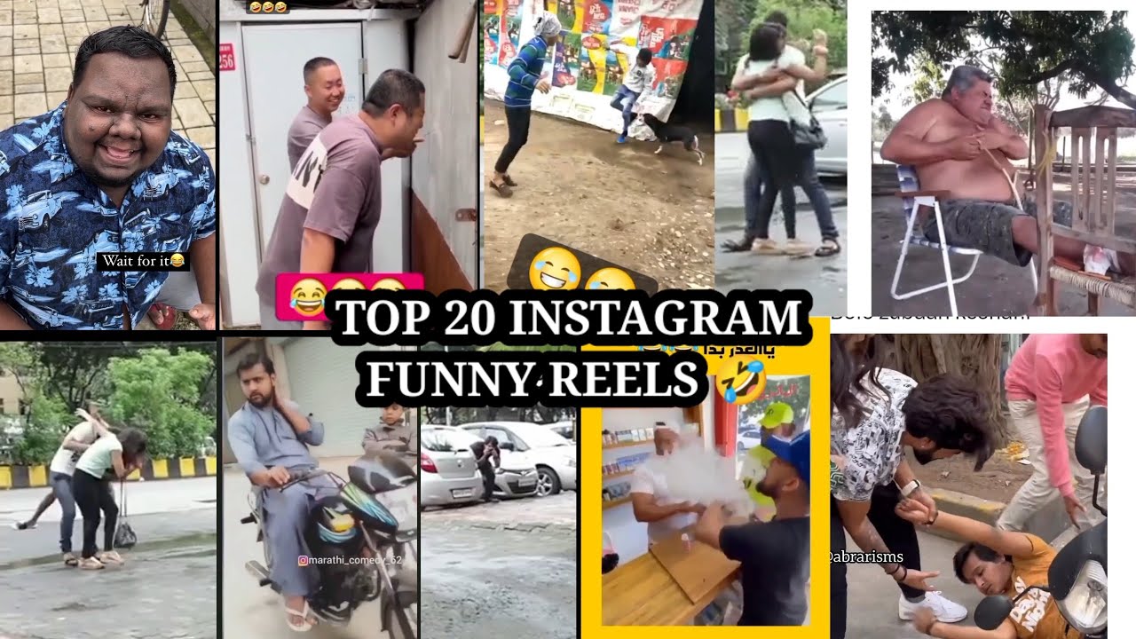 Top 20 Instagram Funniest Reels || 😂🤣 #reels #viral - YouTube