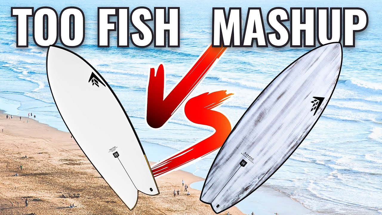 TOO FISH VS MASHUP - Which Firewire Small Wave Groveler Is BETTER ...
