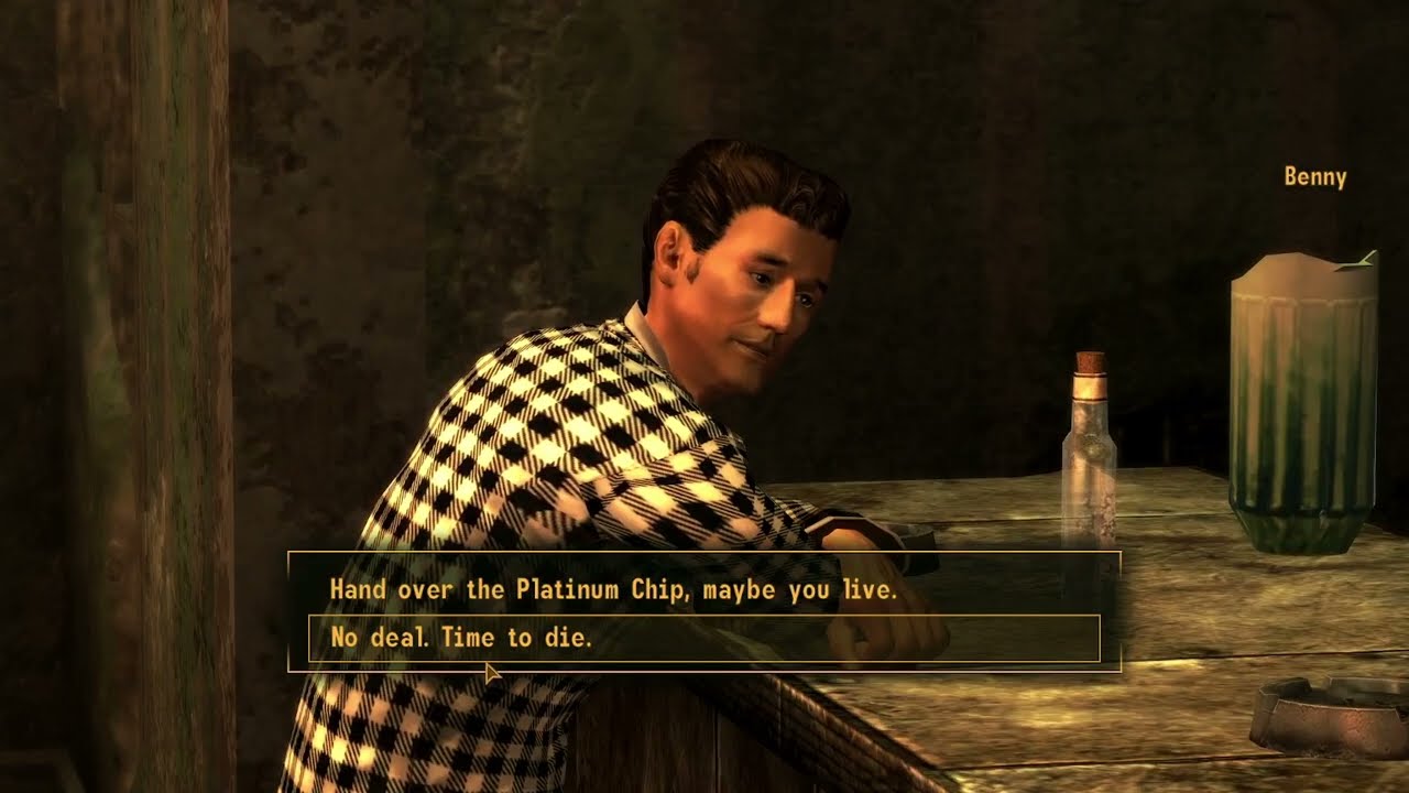 Fallout New Vegas - How I kill Benny - YouTube