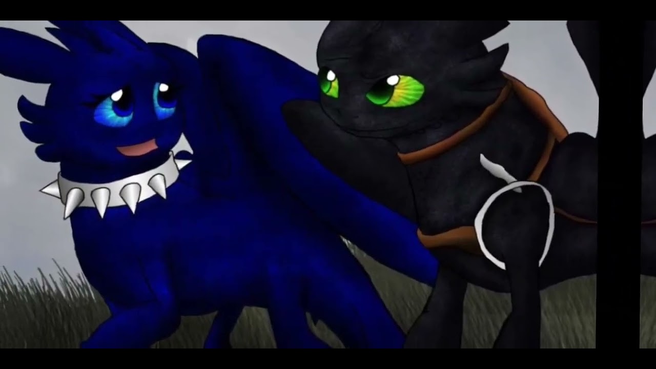 Nightshade x toothless tribute (idk song) - YouTube