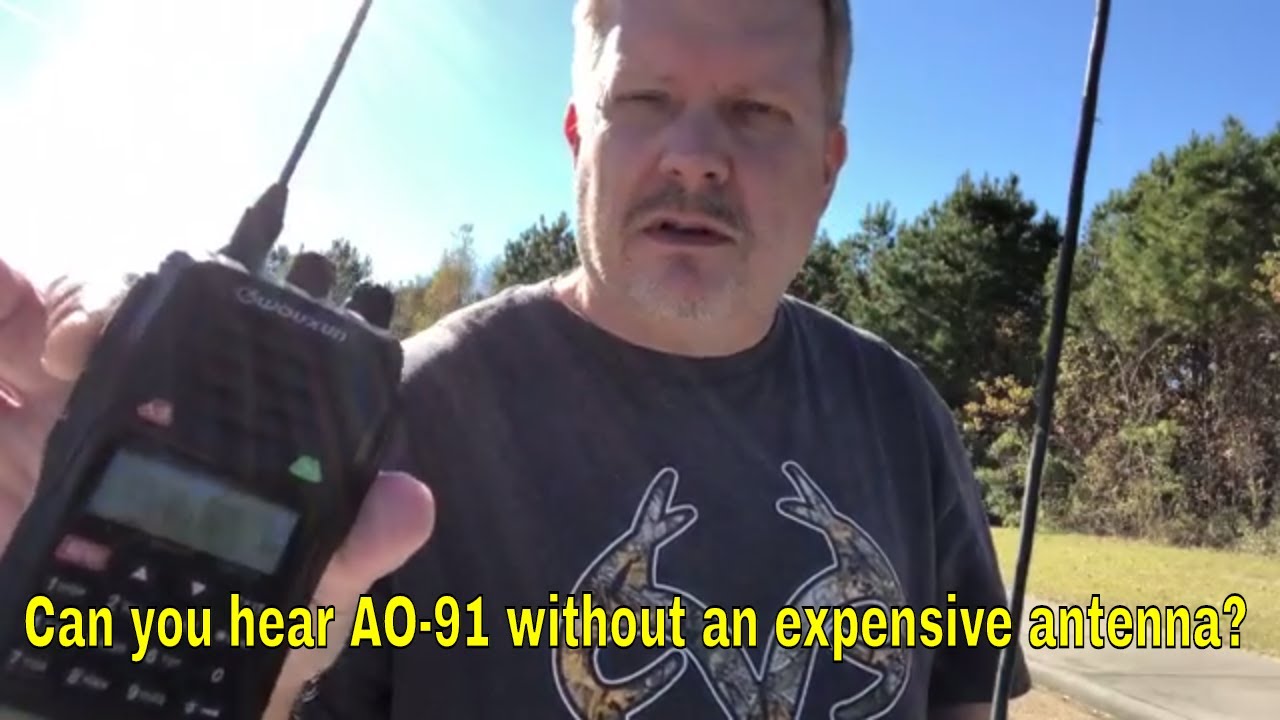 1st Attempt Receiving AO-91 Amateur Radio Satellite / Fox-1B - YouTube