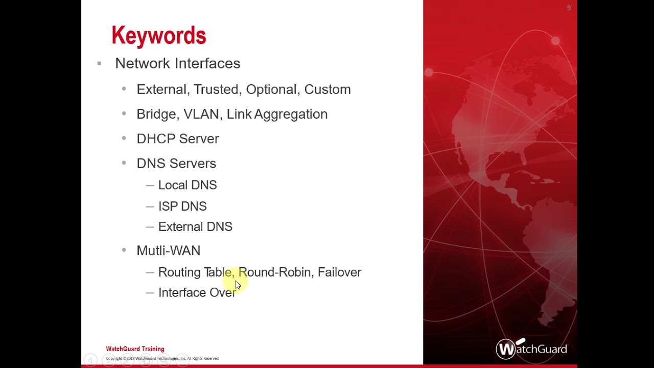 WatchGuard Firewall Basic Configuration - YouTube