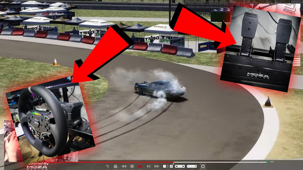 First DRIFT on NEW MOZA R5 Bundle - THIS FEELS SOOO GOOD!!!!! - YouTube