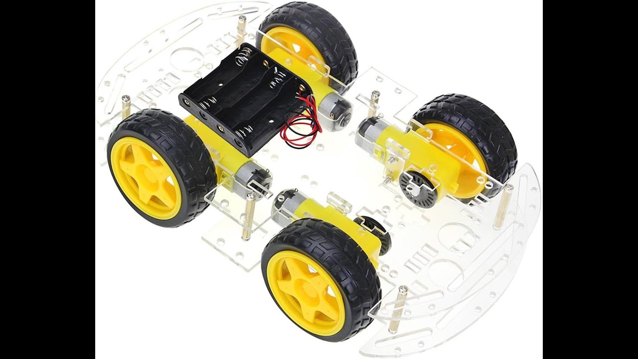 robot car built using a Microcontroller. - YouTube