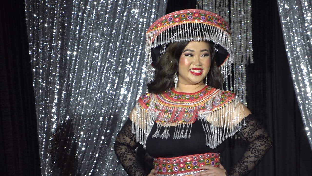 Fresno Hmong New Year 2024 Miss Hmong Self design Round - YouTube