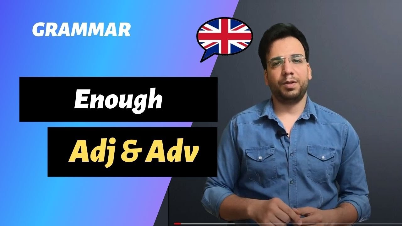 Grammar: Enough with Adjectives, Adverbs, Verbs and Nouns - YouTube