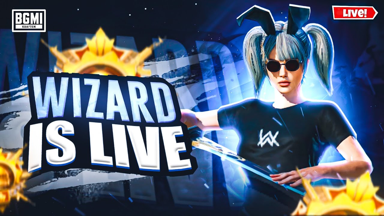 wizard is live #bgmi #pubg - YouTube