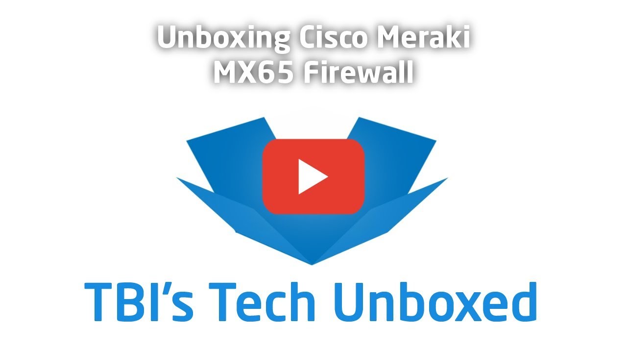 Unboxing Cisco Meraki MX65 Firewall - YouTube