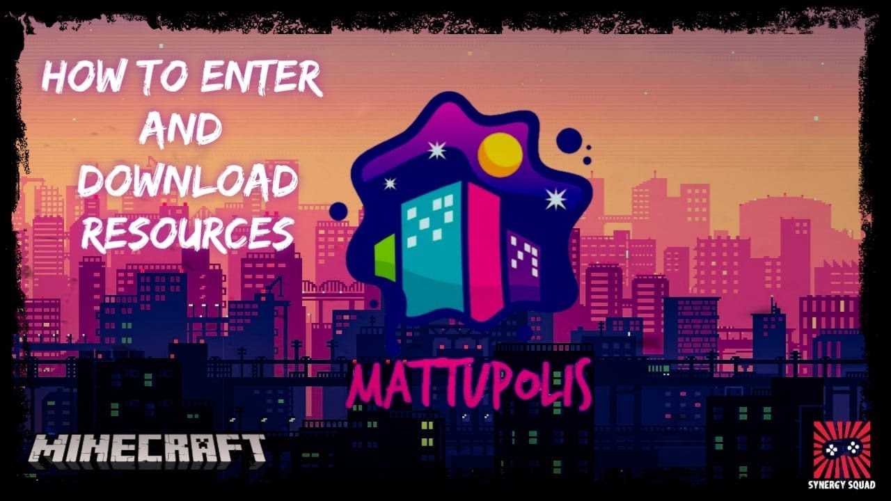 Minecraft rp server | how to join | mattupolis rp in tamil | with synergy squad | road to 250 ...
