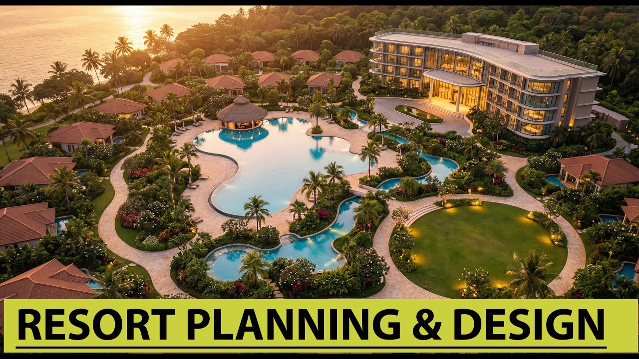 16-Acre Luxury Tropical Resort Masterplan Design | Resort Design ...