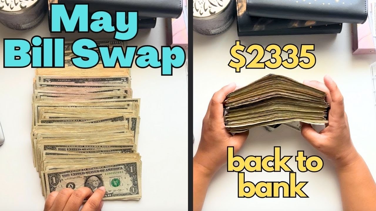 May Bill Condensing - Let's Swap Bills and Condense My Cash Envelopes ...