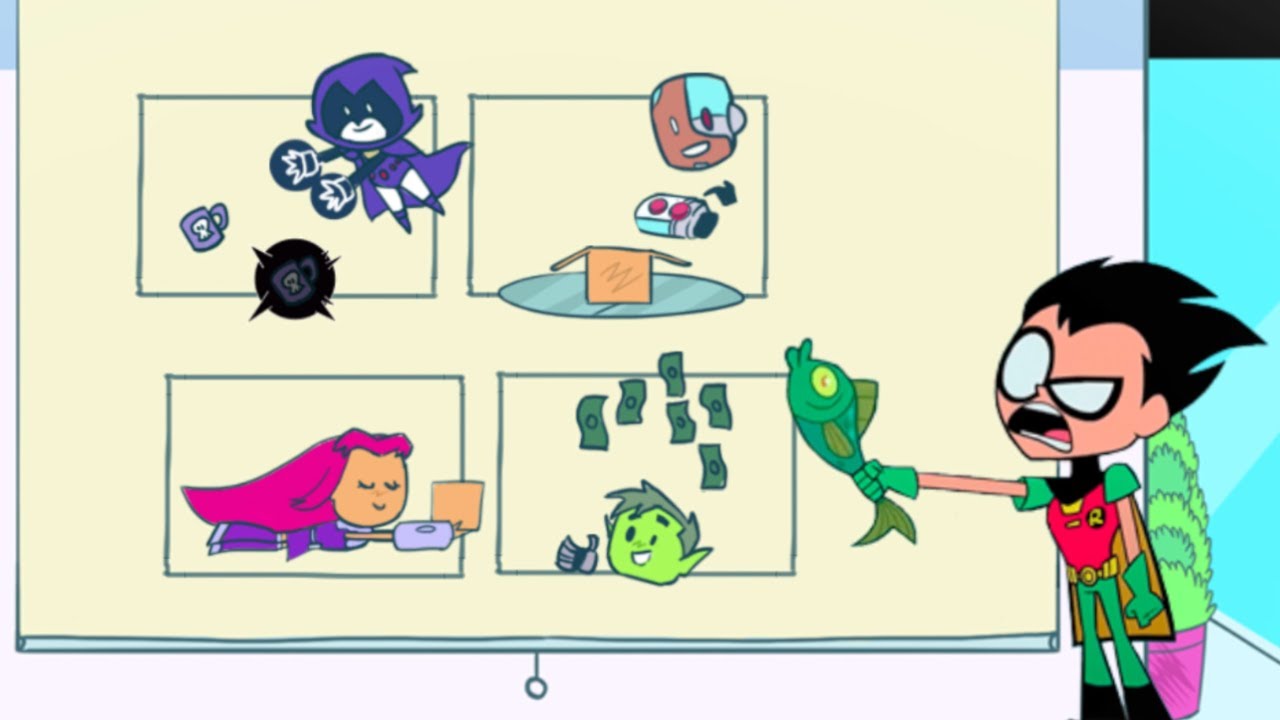 Teen Titans Go: Pack N' Go! - Make It Fit and You Will Profit (CN Games ...