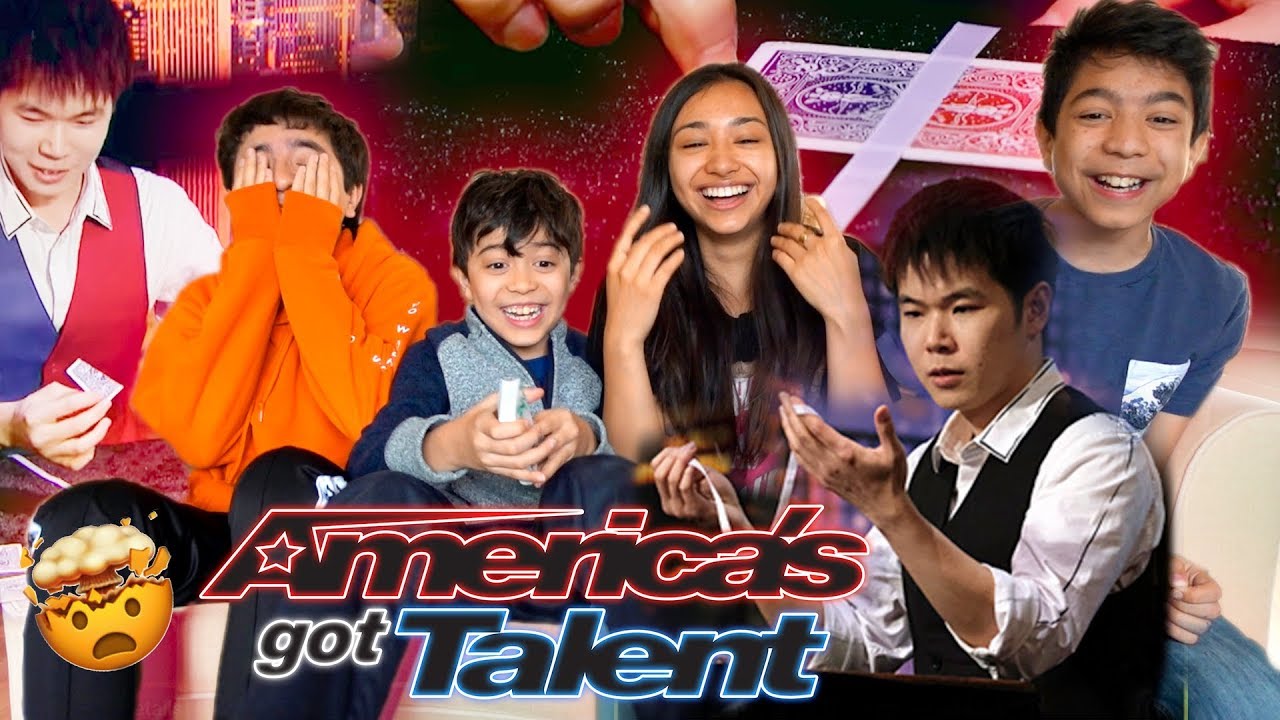 Magician Reacts to Eric Chien's AGT Audition ft. the kids - YouTube