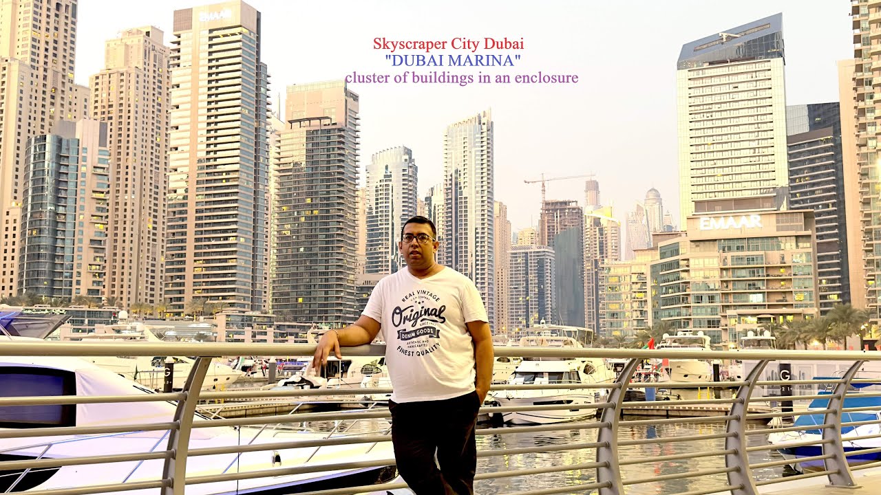 Sky Scraper City l Dubai Marina l Cluster Of Building Enclouser. - YouTube