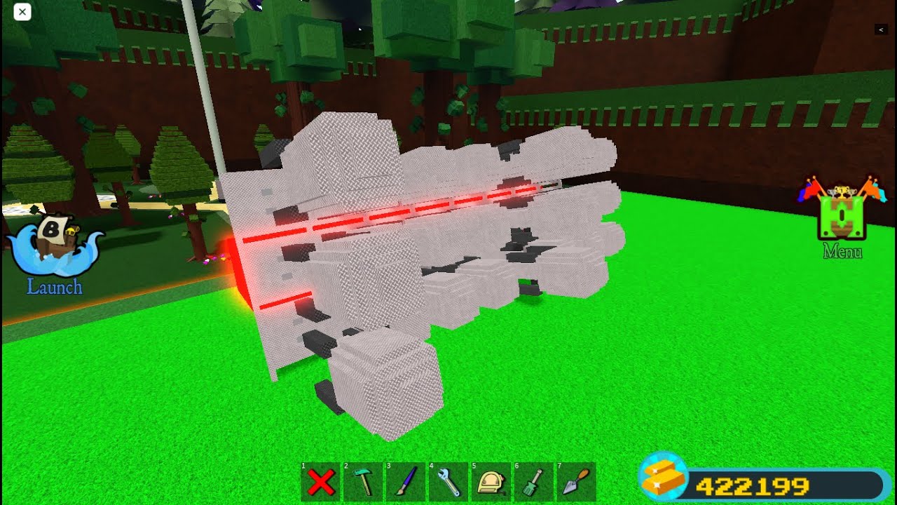 A Rapid Fire Bomb Launcher in Babft - YouTube