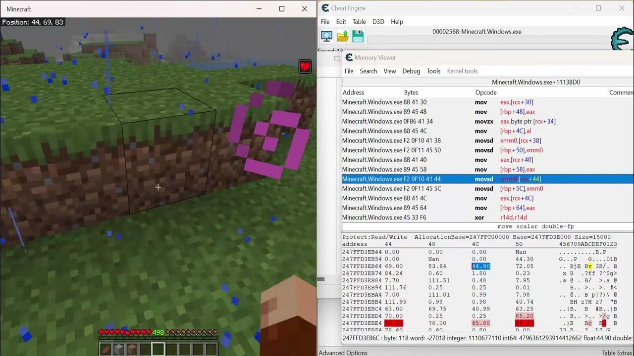 Minecraft Bedrock ClickTP Mod | Cheat Engine (#9) - YouTube