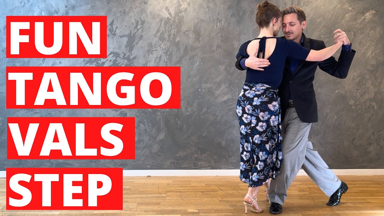More Tango Vals Creativity: Easy Cadena Step For Tango Vals - YouTube