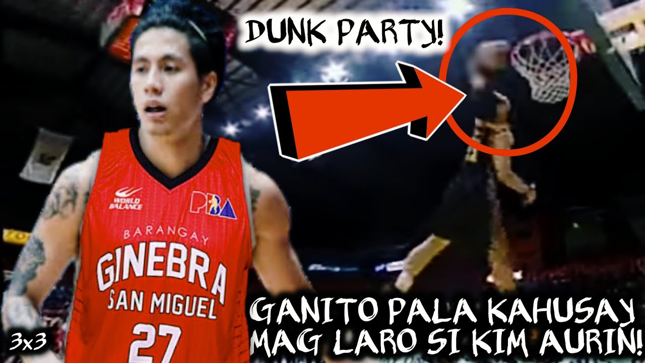 Marami ang Mamamangha! Naka JACKPOT Ginebra dito. KIM AURIN Ganito pala mag laro! |PBA 3X3 for ...