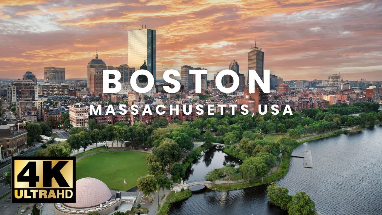 Boston (Massachusetts, USA) Drone View | 4k Ultra HD - YouTube