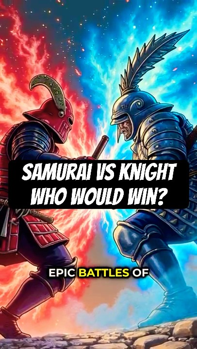 Samurai vs Knight — Who Actually Wins? ⚔️😳 - YouTube