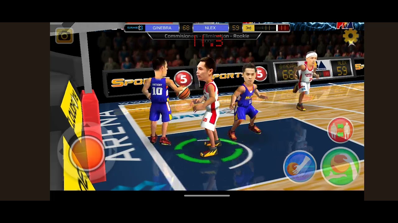 Nlex vs Ginebra | Pba Basketball Slam Android Gameplay - YouTube