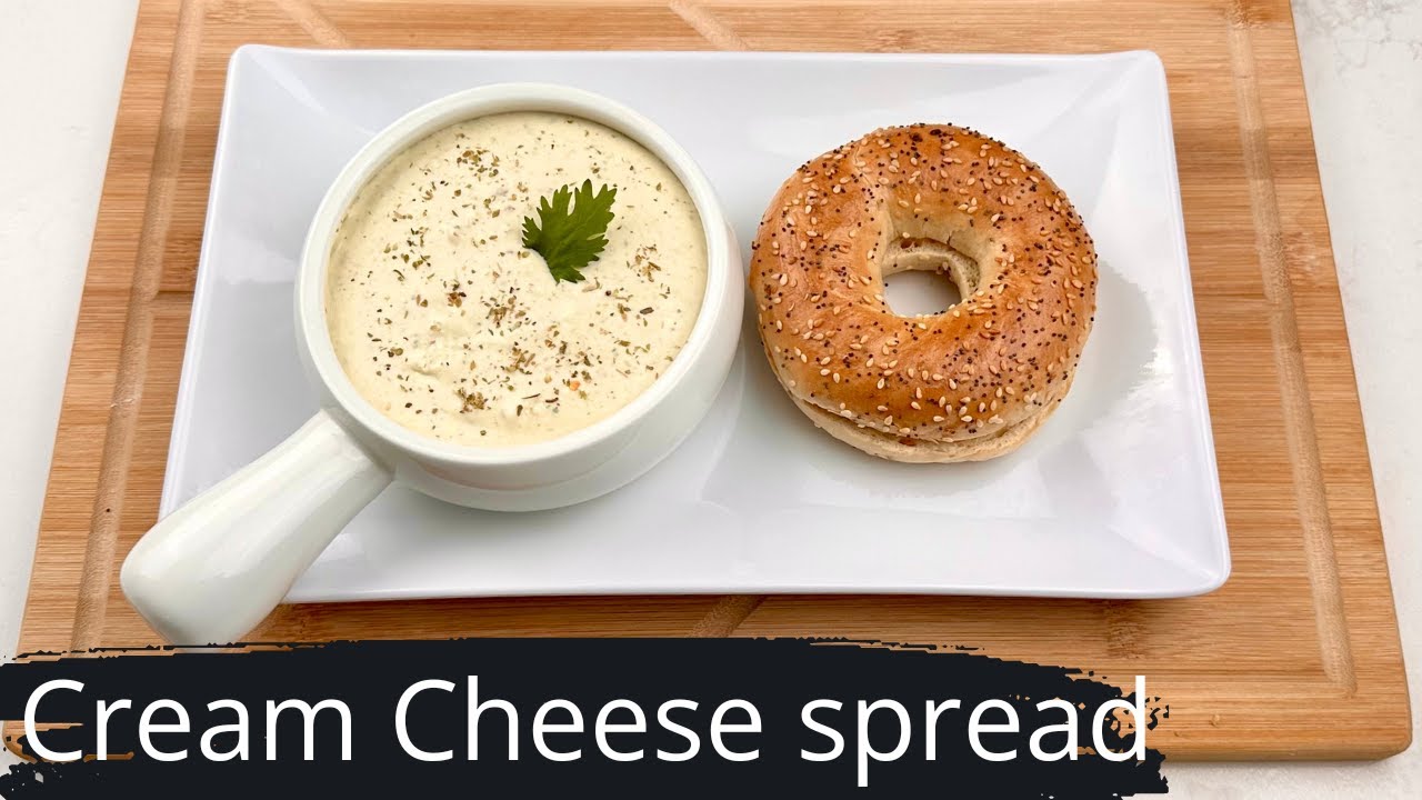 How to make Cheese Spread | Homemade Cream Cheese Spread Recipe | Herbs ...