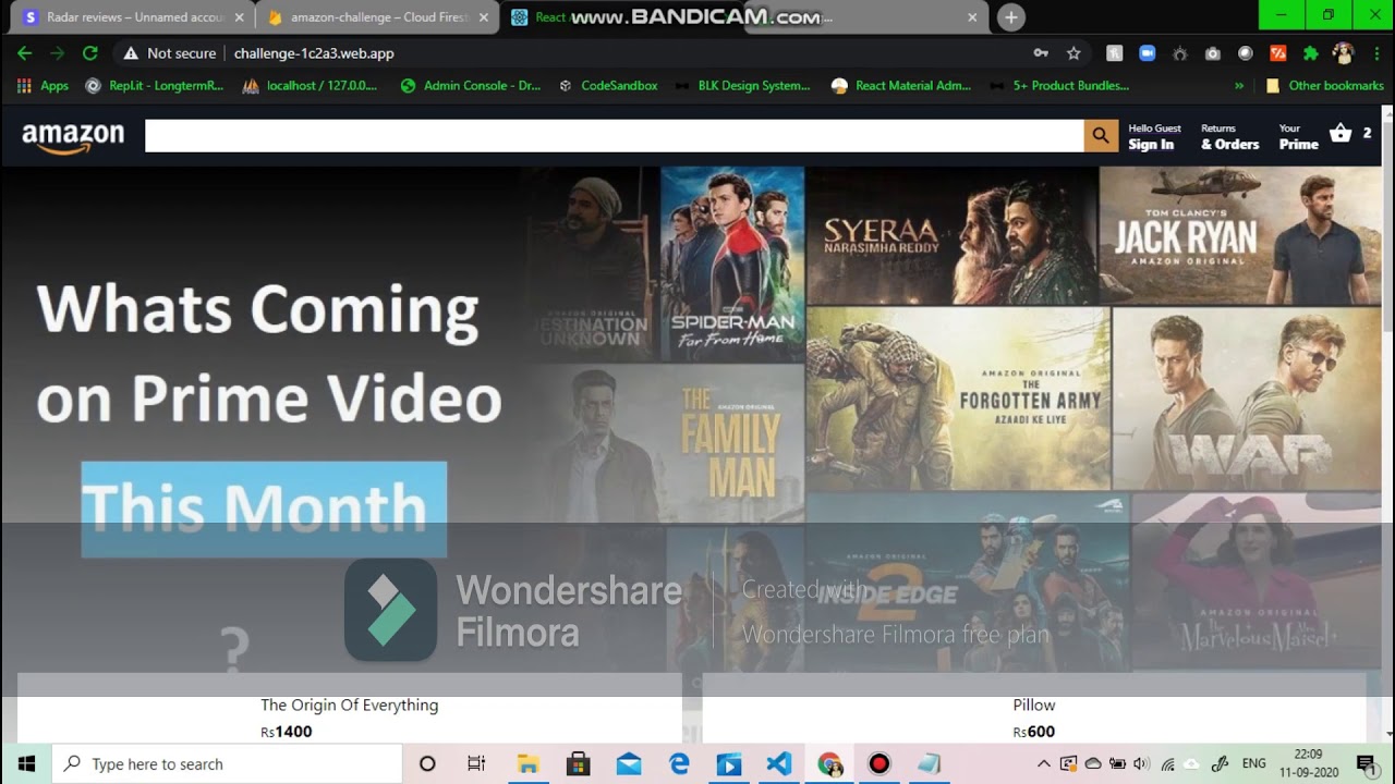 Amazon Clone With React Js Node Js Firebase With Source Code Youtube 6070