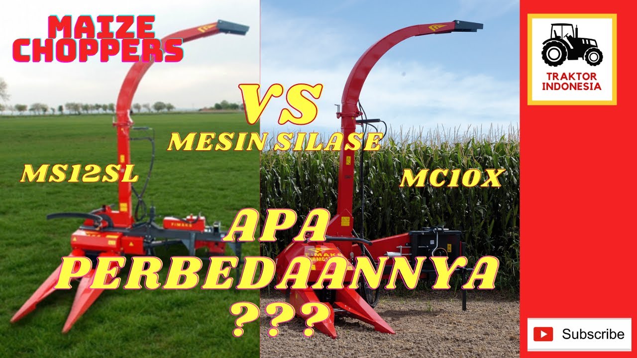MESIN SILASE FIMAKS MAIZE CHOPPERS MC10X VS MS12SL MANA YANG COCOK ...